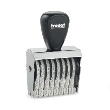 Tampon numéroteur Trodat 15510 encrage séparé - 10 bandes - 5x49mm