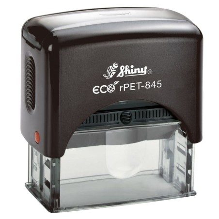 Tampon personnalisé - Shiny éco R-PET-845 - 6 lignes max.